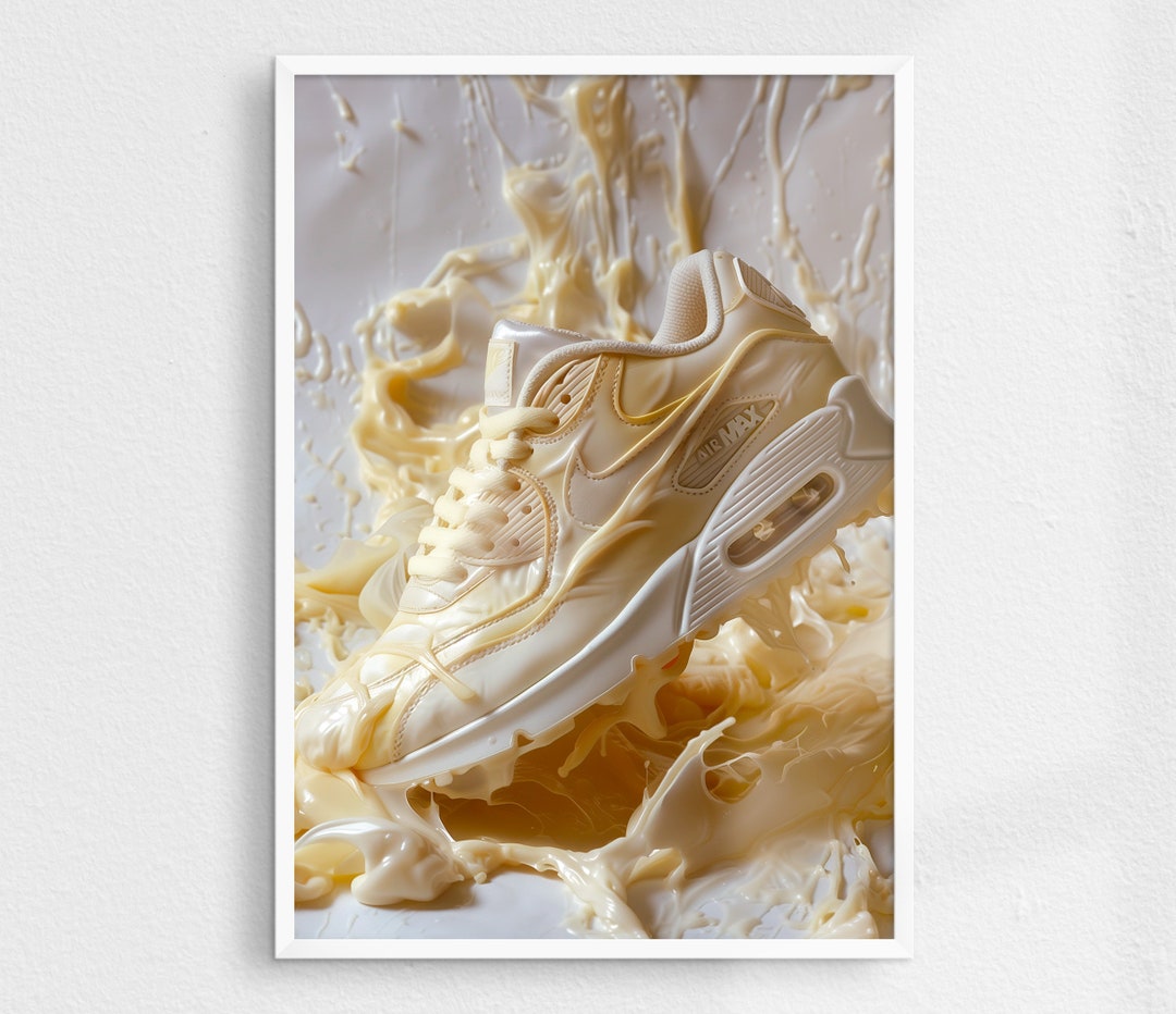 Melted Air Max Nike AI Art - Etsy