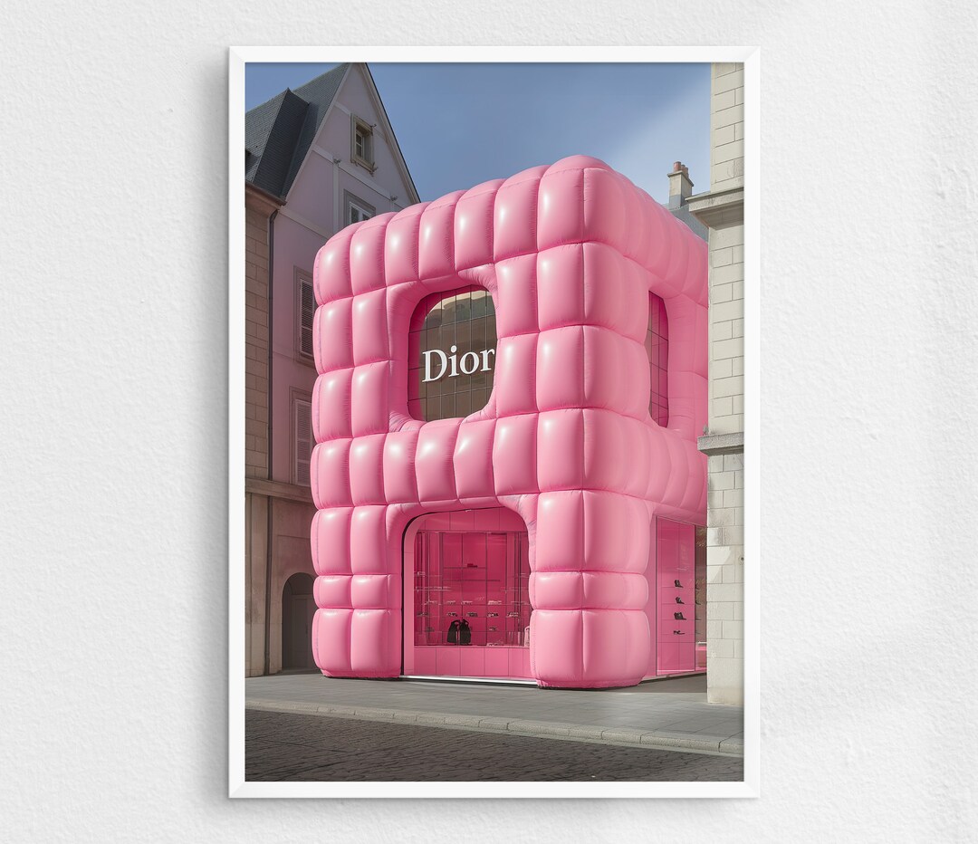 Inflated Concept Store Dior AI Art - Etsy