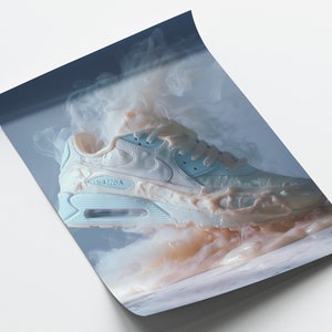 Melted Air Max - Nike - AI Art - Etsy
