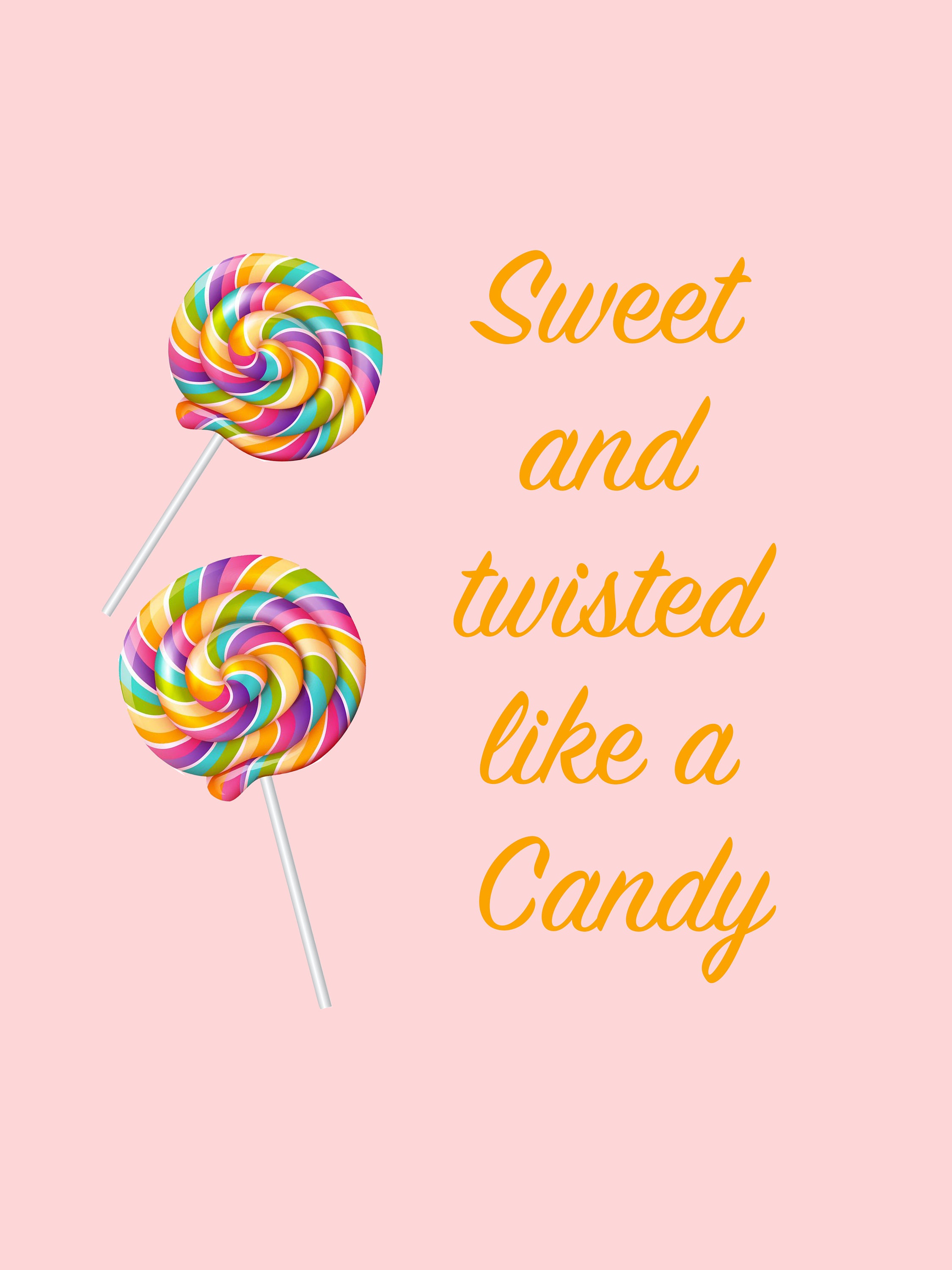 Customizable Printable Candy Theme Birthday Celebration Cards, Goodies ...