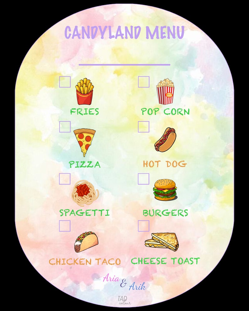 Customizable Printable Candy Theme Birthday Celebration Cards, Goodies ...