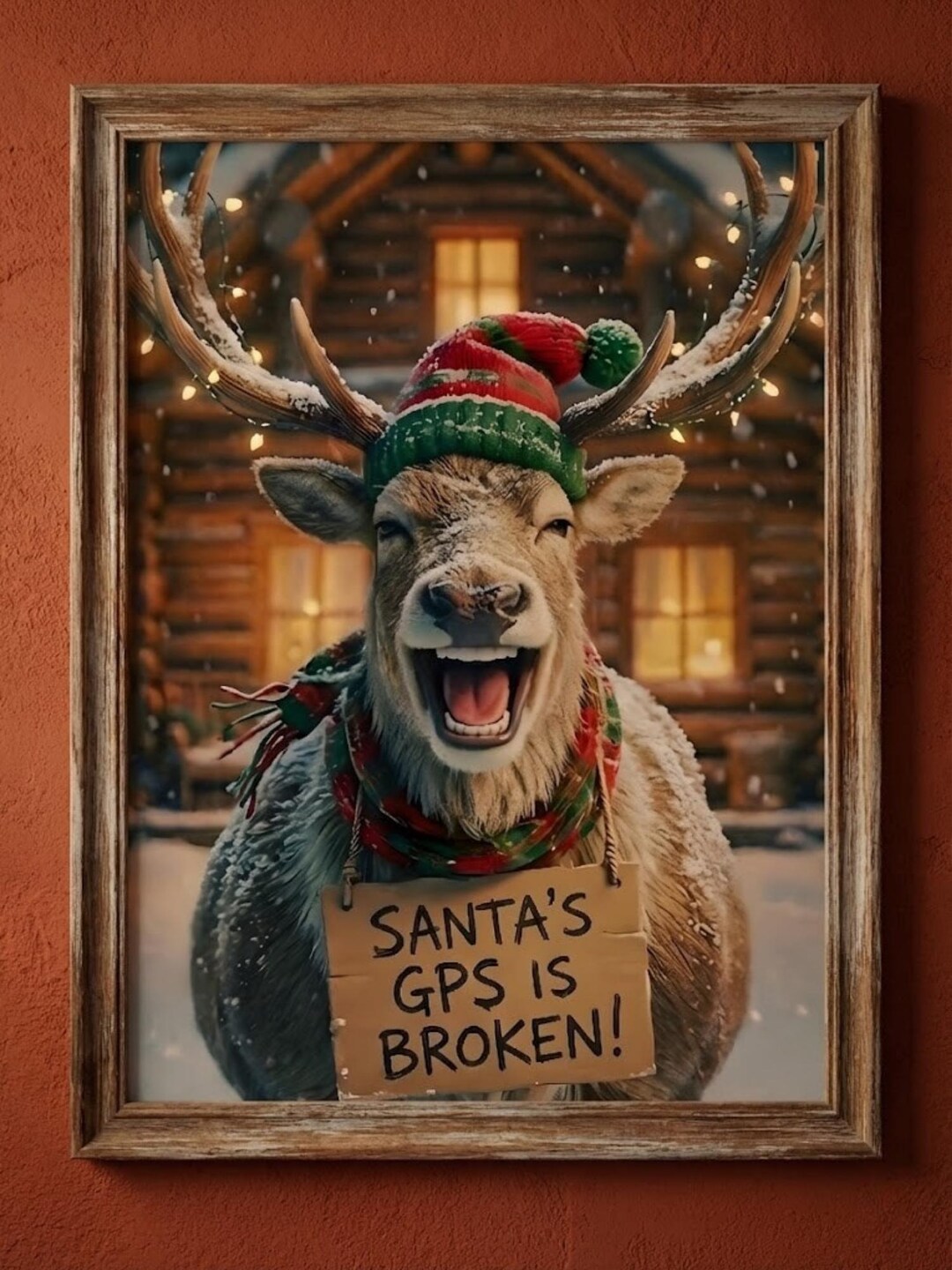 Funny Christmas Digital Print - Etsy