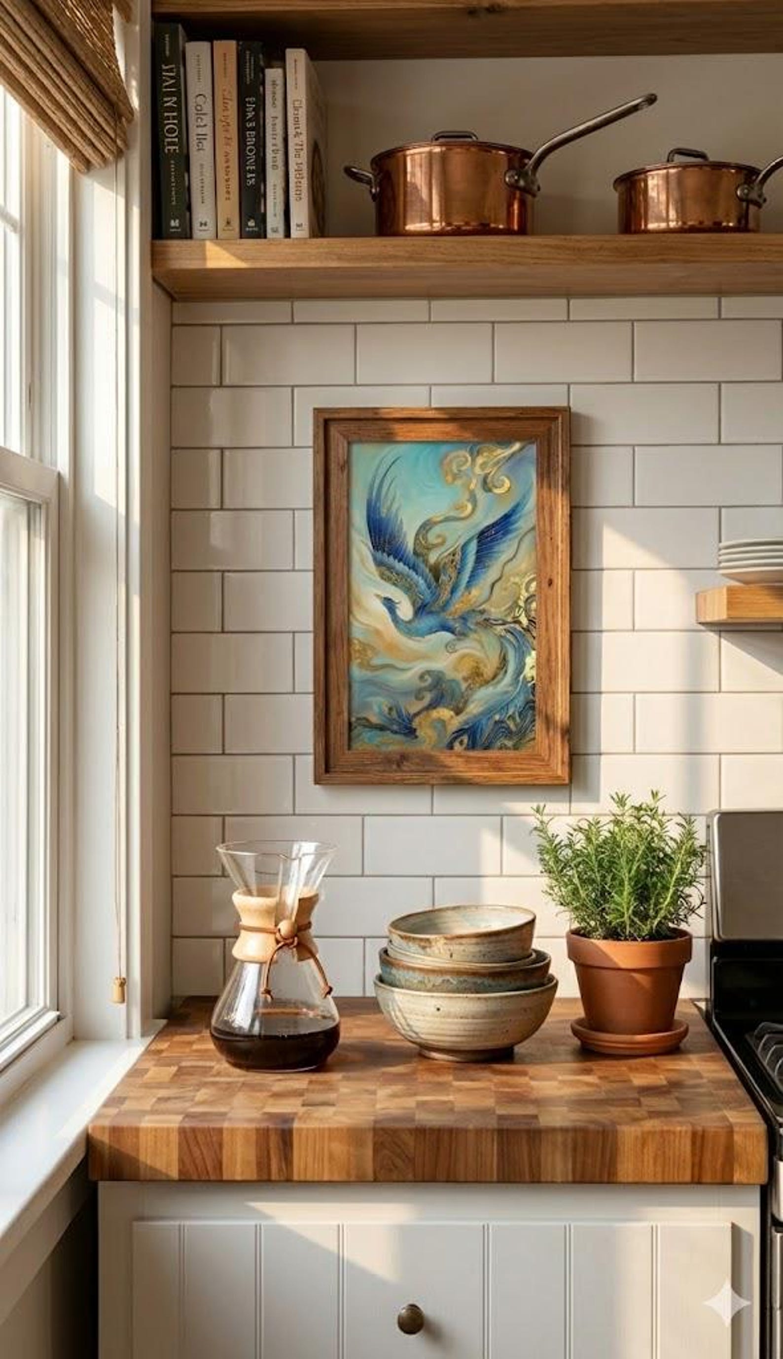 Feng Shui Phoenix Digital Wall Art - Etsy