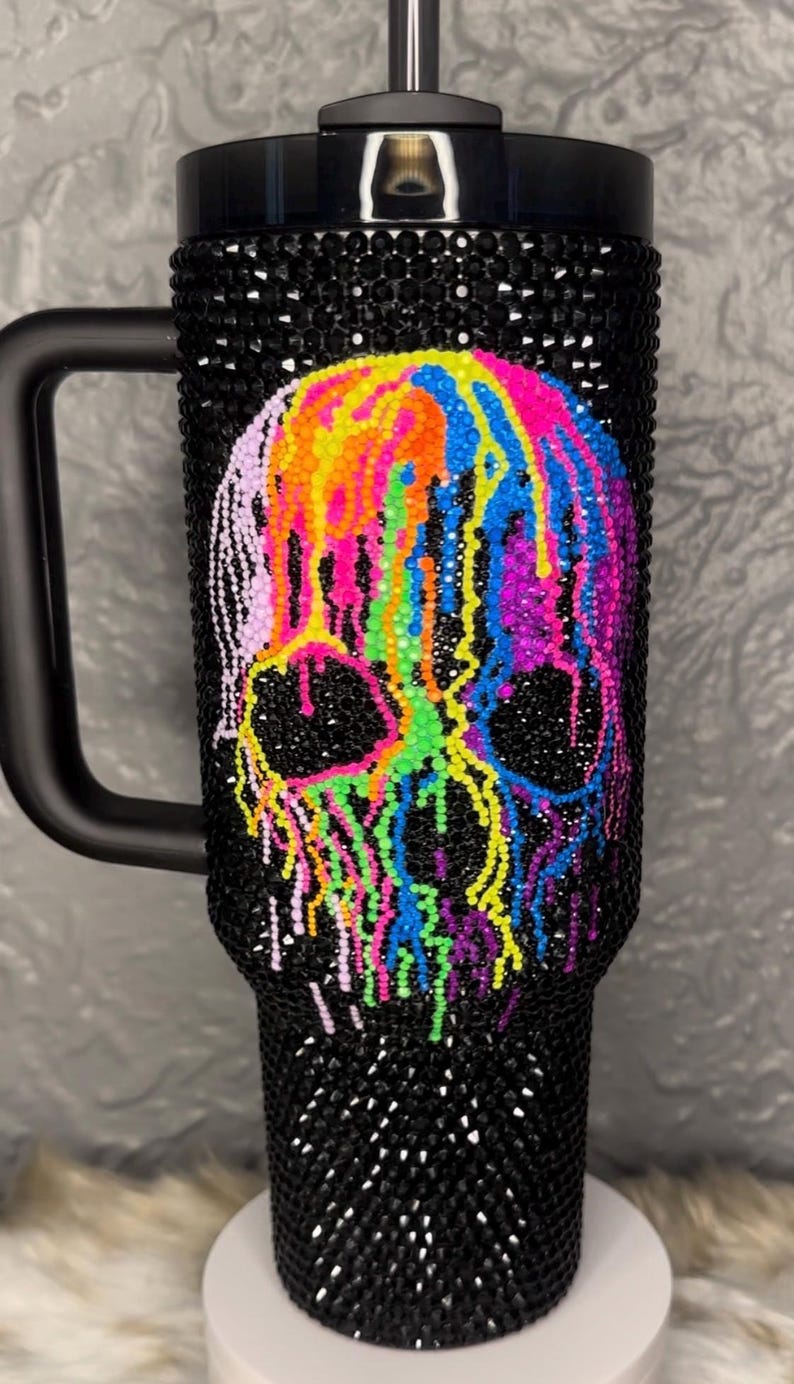 Custom Personalized Rhinestone Stanley Tumbler - Etsy