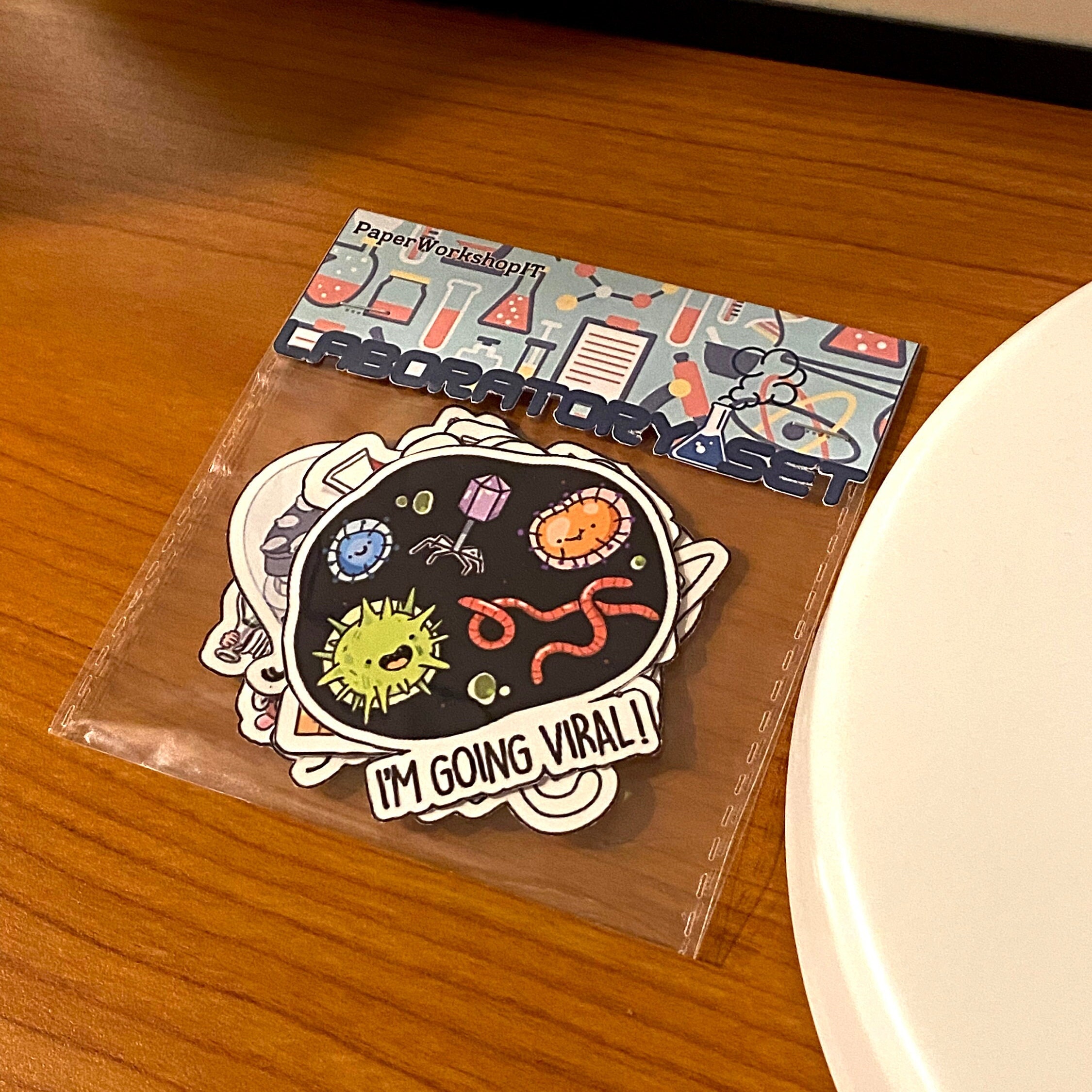 LABORATORY SET Stickers - Etsy