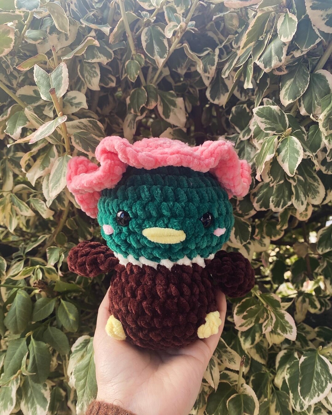 READY TO SHIP Crochet Duck, Duck Plushie, Puddle Jumping Ducks, Duck ...