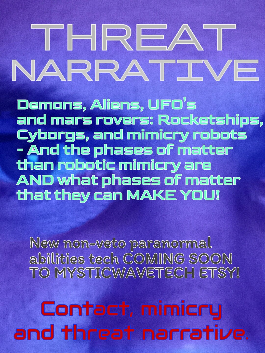 New Products Coming! New Discovery, Tech Overhaul. Massive Radionic ...