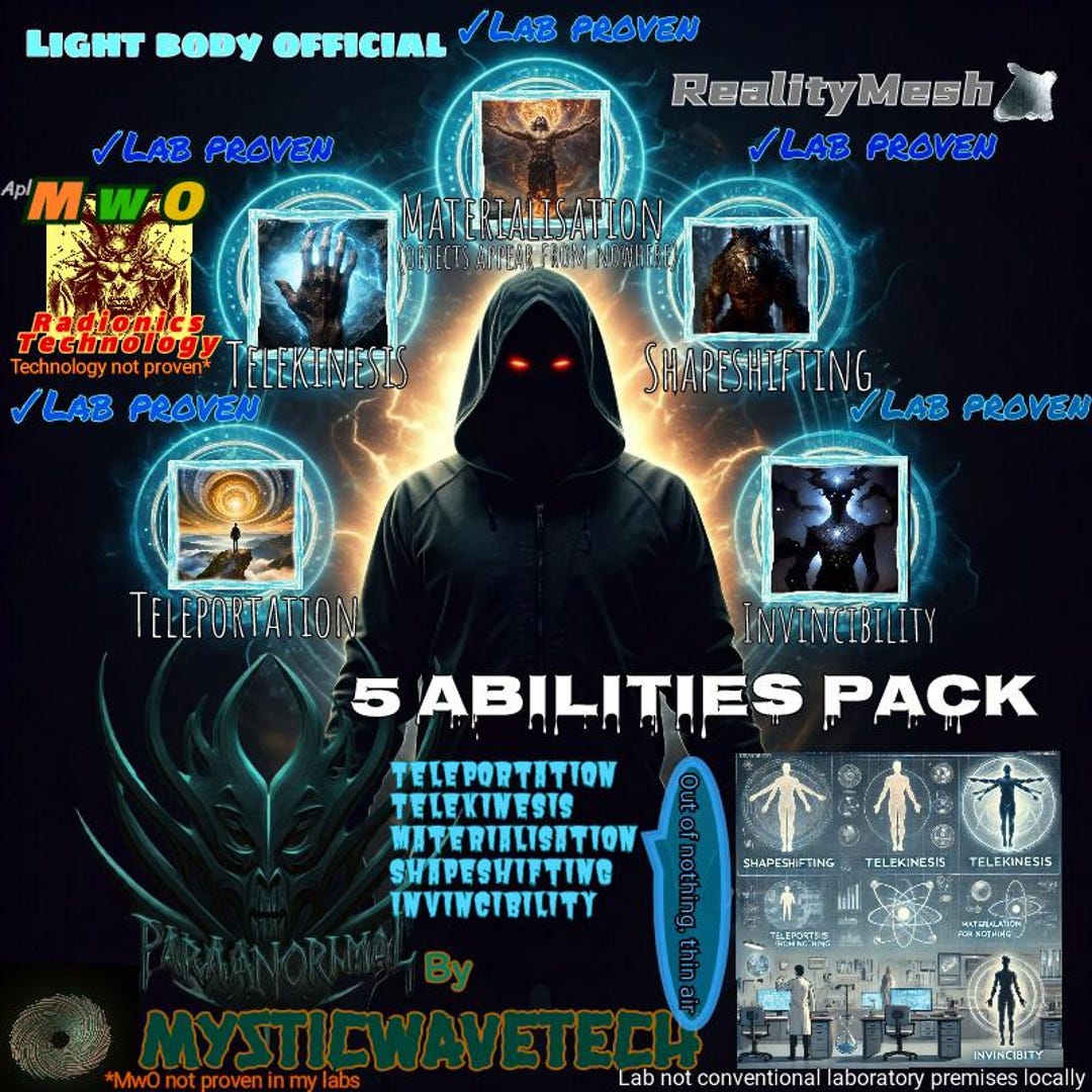 Five Abilities Pack! ULTIMATE in Real Life! Remote Distant Mwo Sessions ...