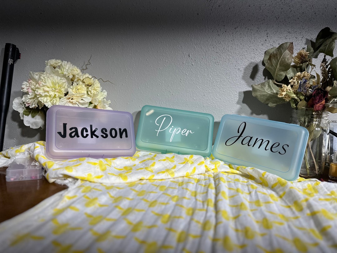 Custom Pencil Box Back to School, Elementary School, Pencil Case ...