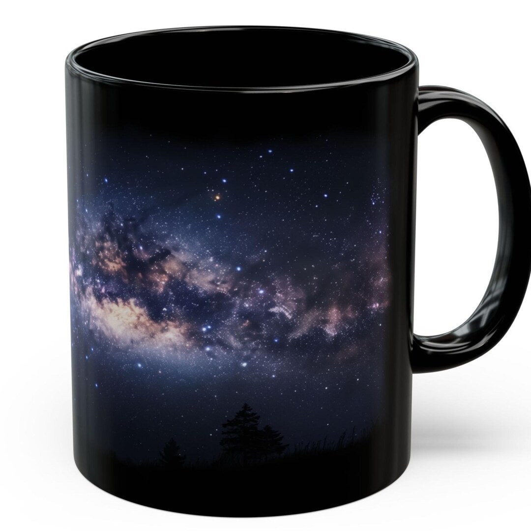 Milky Way Mug: Starry Night Sky Ceramic Cup (11oz or 15oz) - Etsy