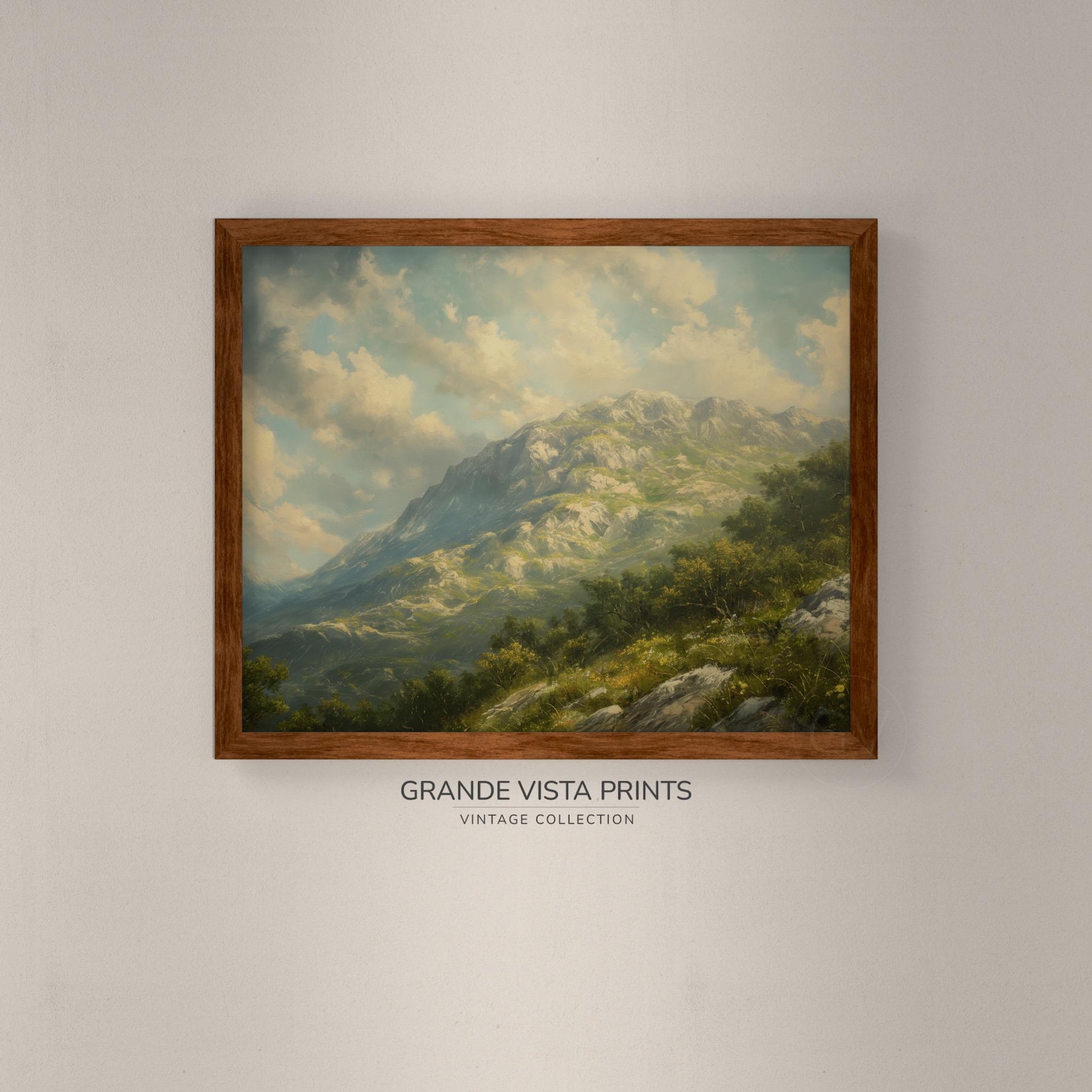 Mountain Scenery Printable Wall Art | Printable Mountain Landscape ...