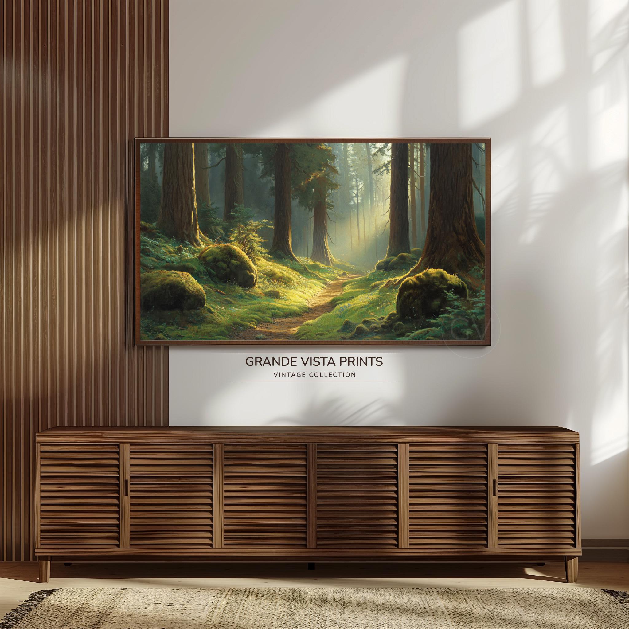 Forest Landscape 4K Wallpaper | Forest Samsung Frame TV Art | Forest ...