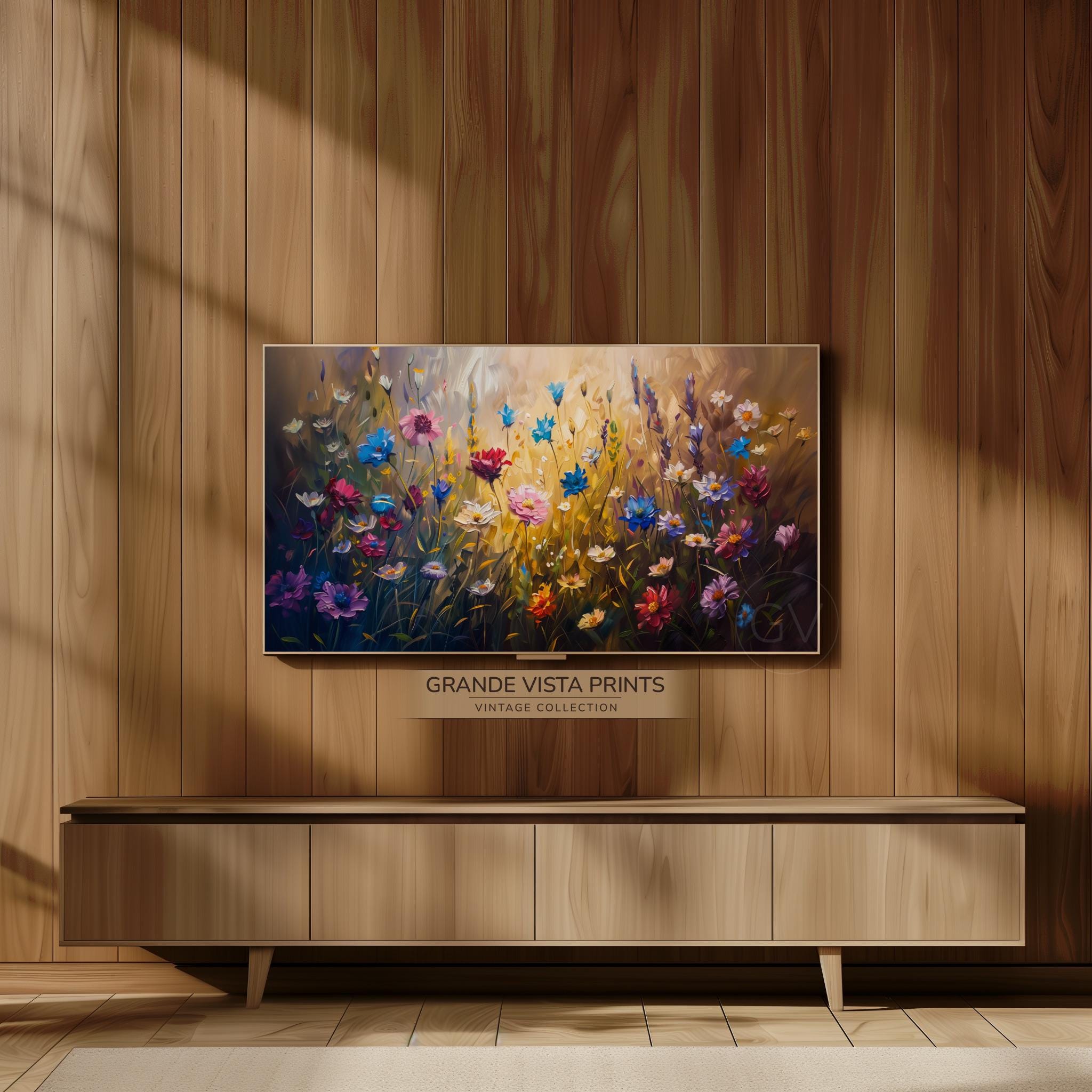 Wildflower Illustration 4K Wallpaper, Ultra HD Wallpaper Instant ...