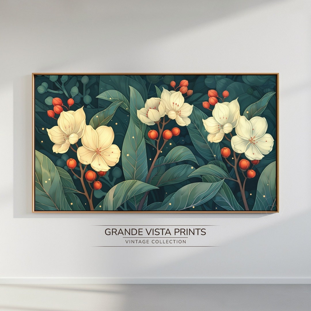 White Floral Frame Floral Screensaver Flower Frame Illustration Flower ...