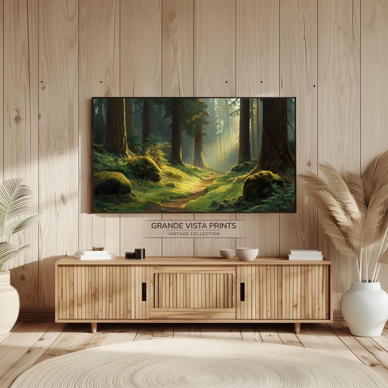 Forest Landscape 4K Wallpaper | Forest Samsung Frame TV Art | Forest ...
