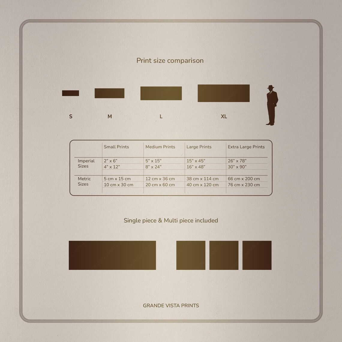 Pintura panorâmica de floresta outonal para impressão em parede ...