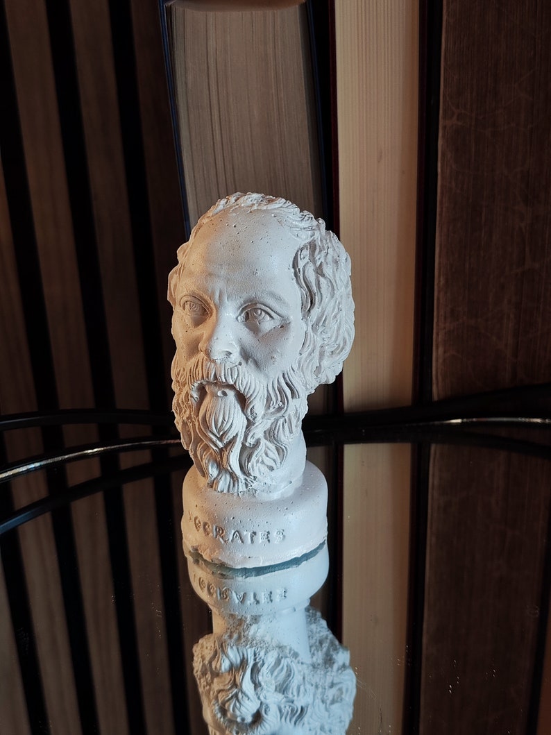 Socrates Bust Sculpture - Etsy