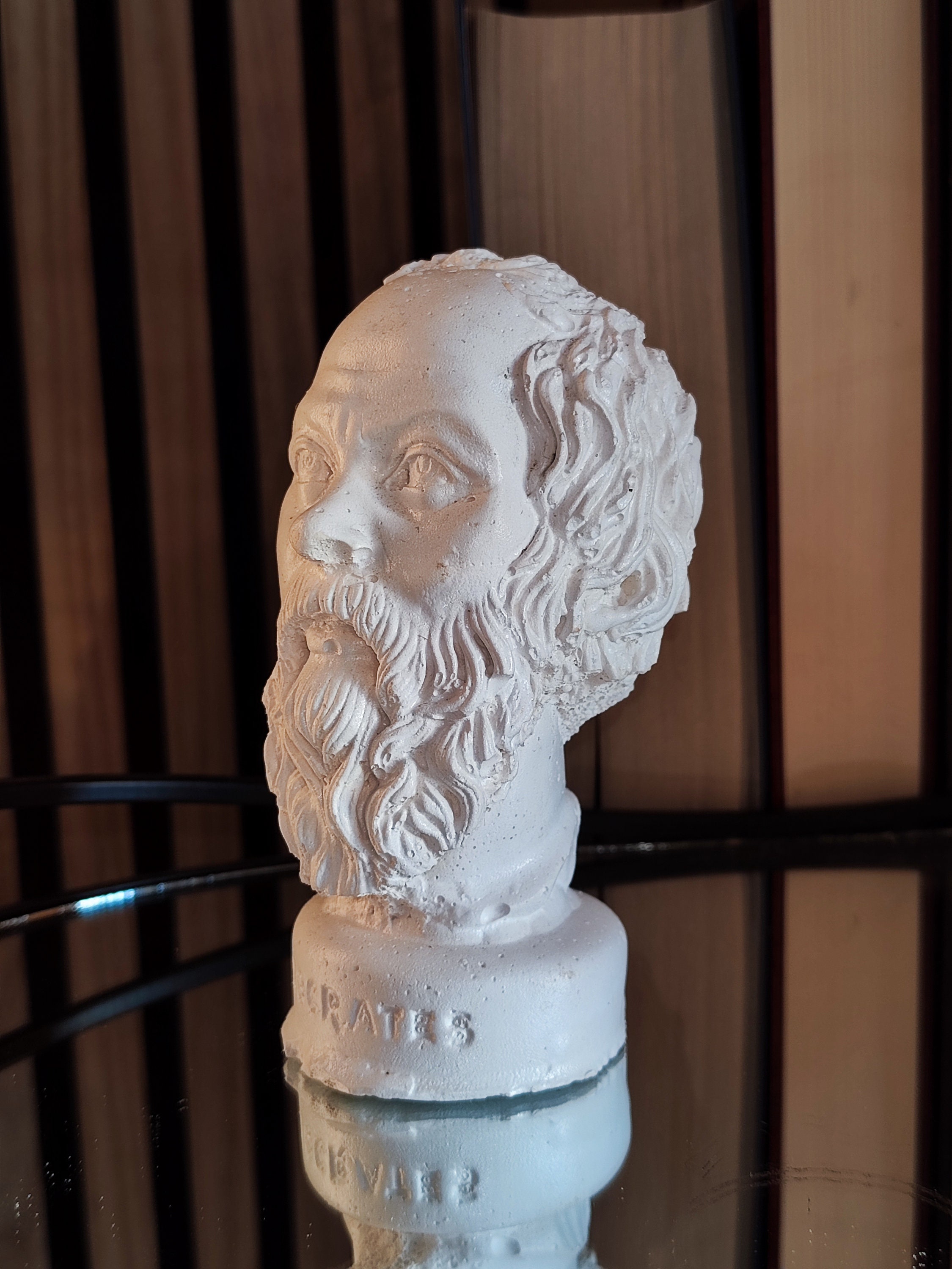 Socrates Bust Sculpture - Etsy