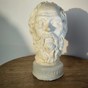 Socrates Bust Sculpture - Etsy