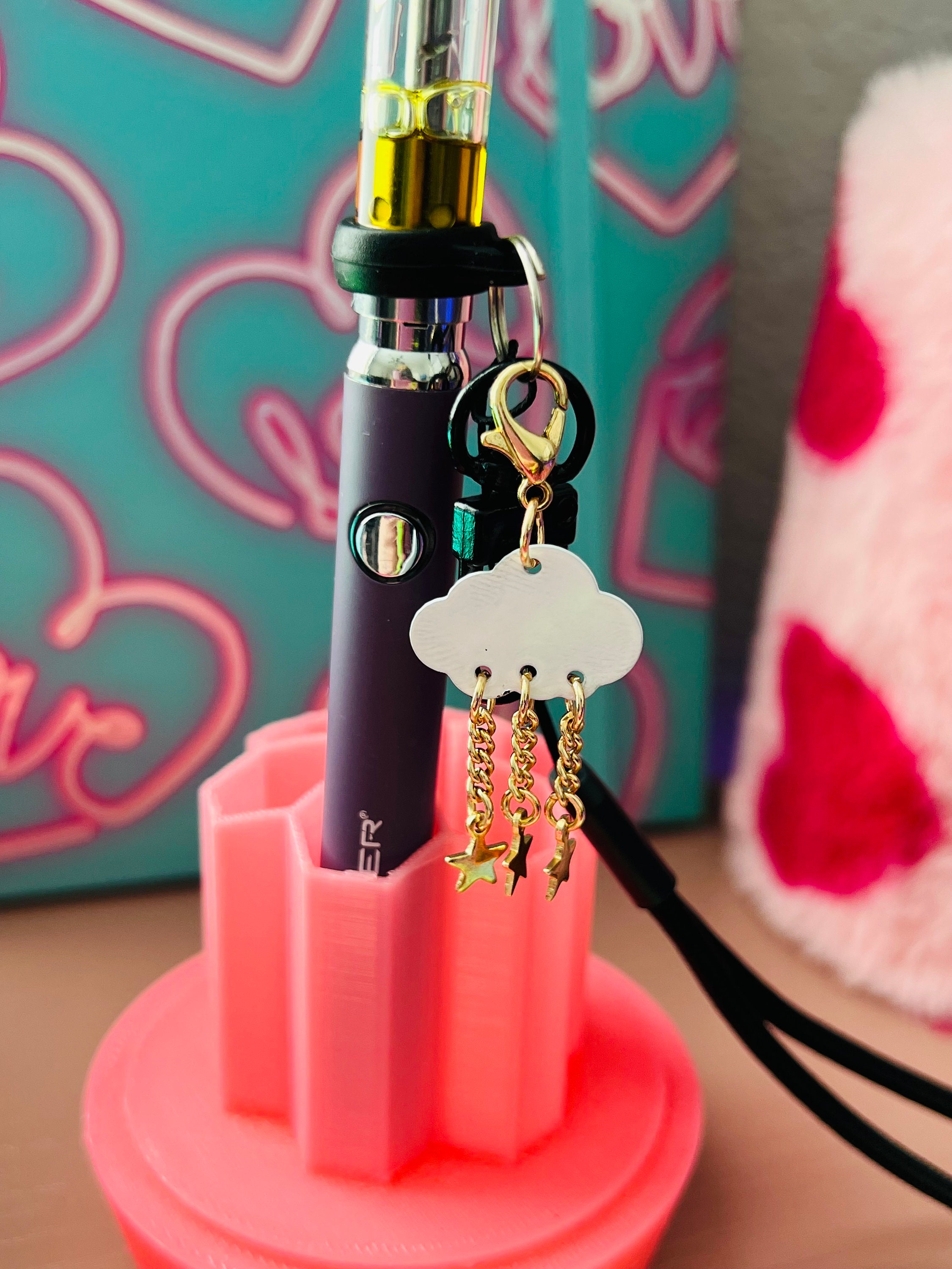 Rainy Day Anti-loss Vape Charm/ Keychain - Etsy