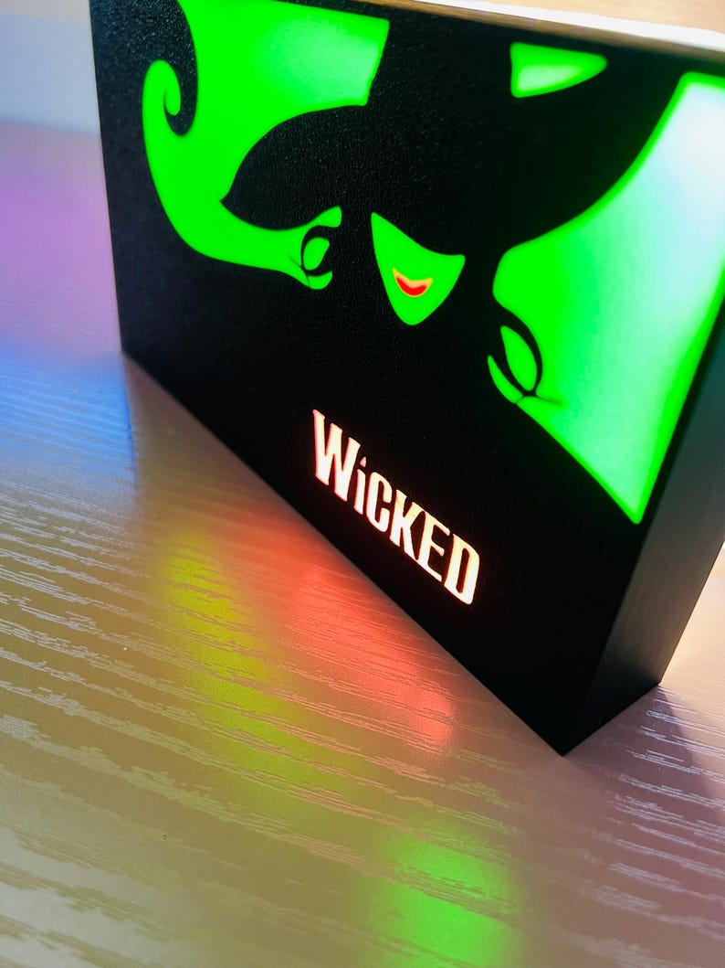 Wicked Inspired LED Sign - Etsy