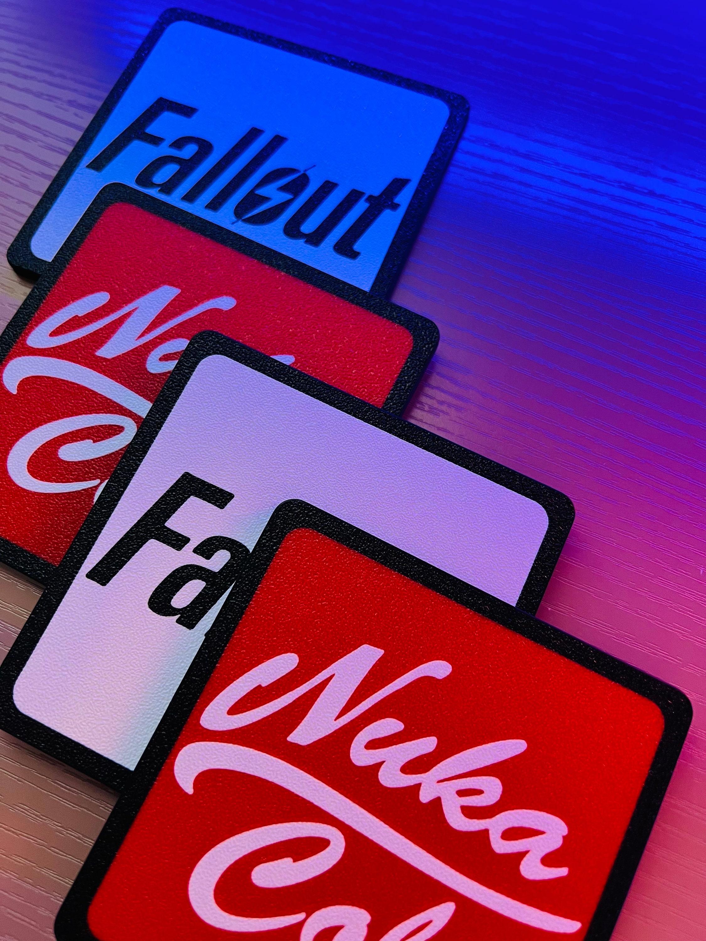 Fallout Inspired Nuka Cola Coaster Set of 4 - Etsy