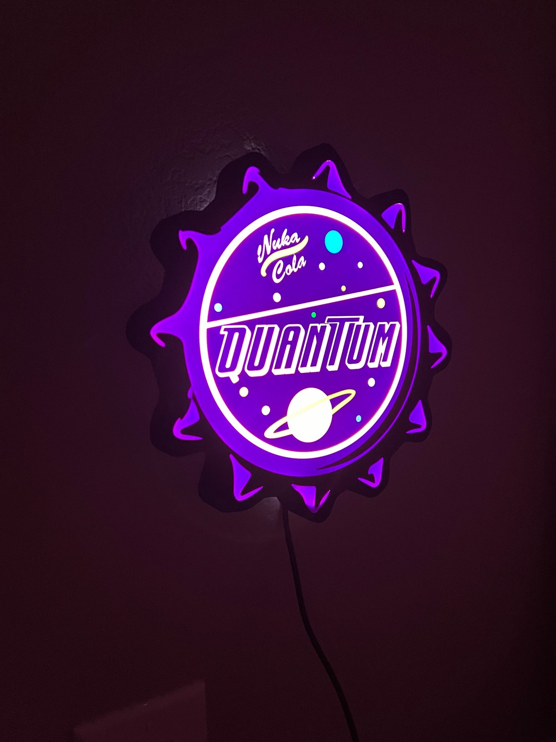 Fallout Nuka Cola Quantum LED Sign - Etsy