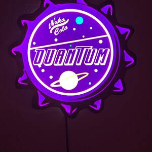 Fallout Nuka Cola Quantum LED Sign - Etsy