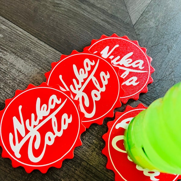 3d Printed Fallout Coasters - Etsy