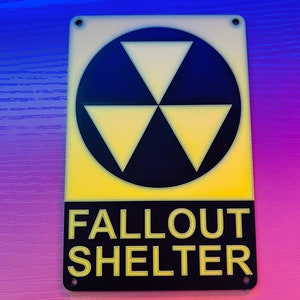 Fallout Inspired Sign - Etsy