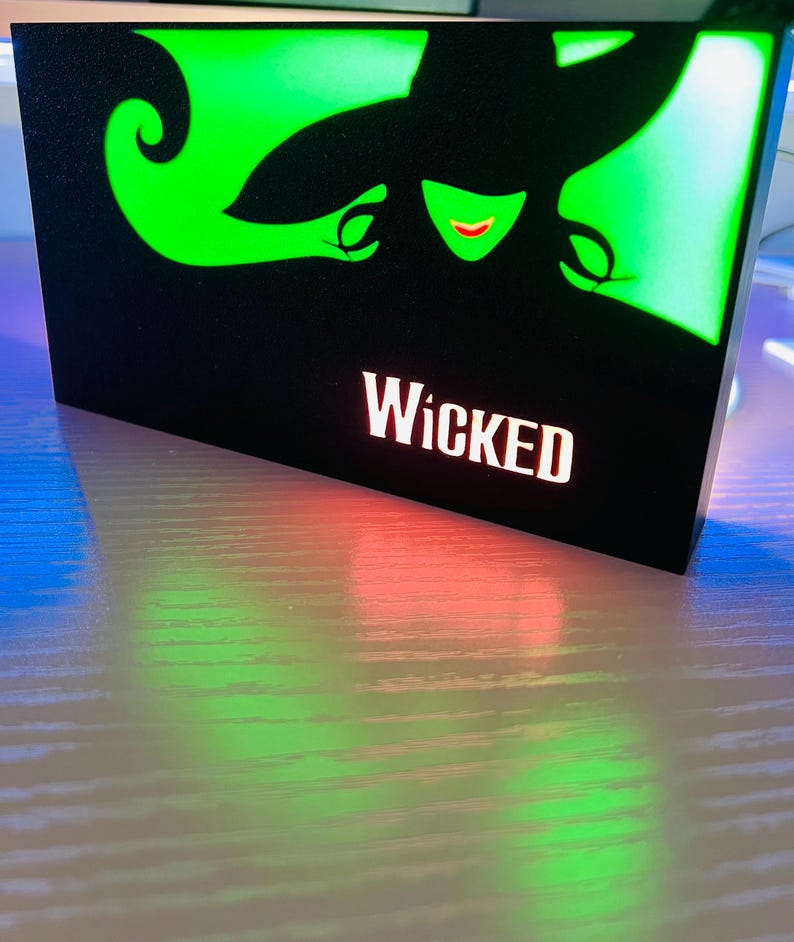 Wicked Inspired LED Sign - Etsy