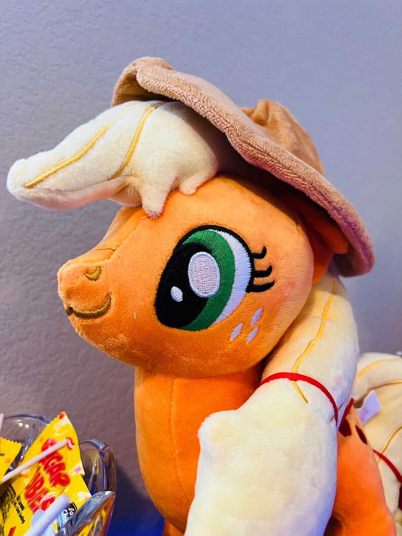 My Little Pony Inspired applejack Plush/ Toy - Etsy