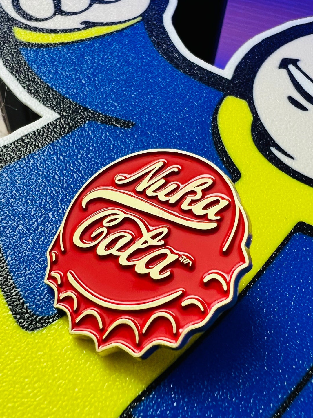 Fallout Inspired Nuka Cola Cap Pin - Etsy
