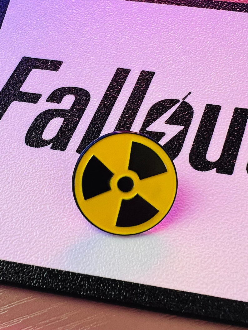 Fallout Radiation Pin - Etsy