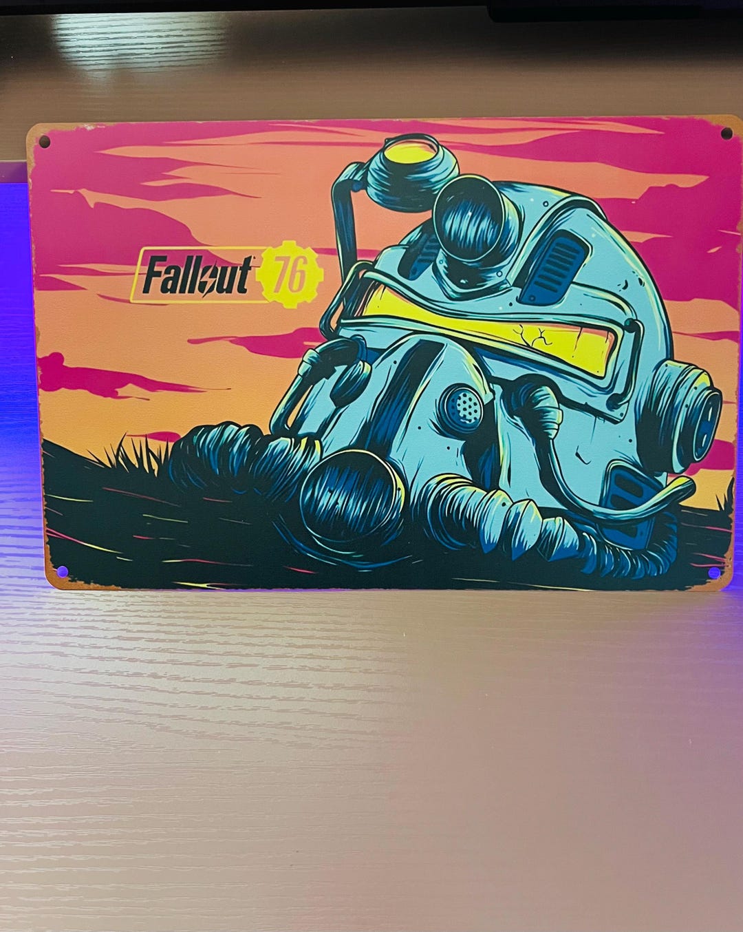 Fallout Inspired Metal Sign - Etsy