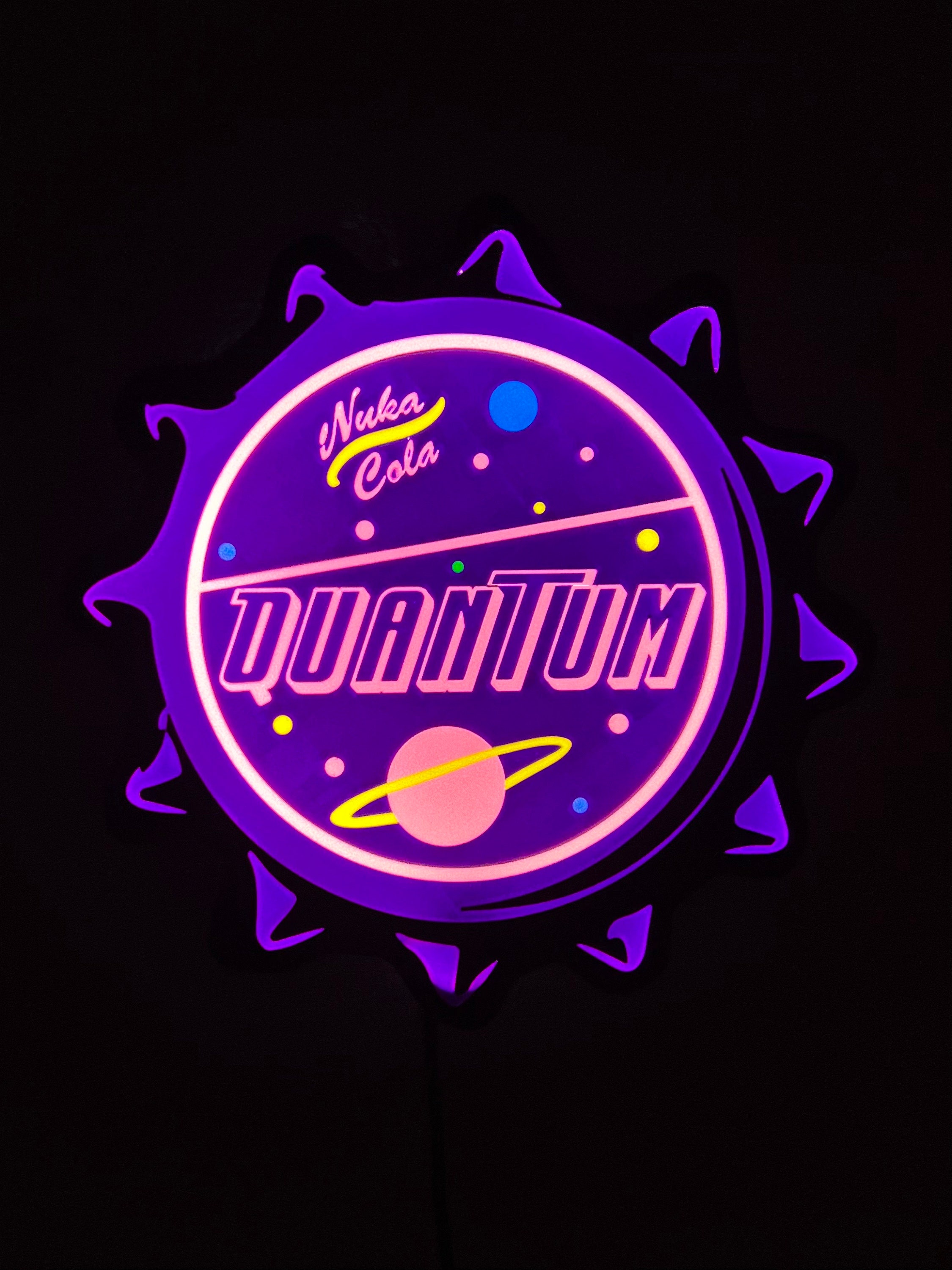 Fallout Nuka Cola Quantum LED Sign - Etsy