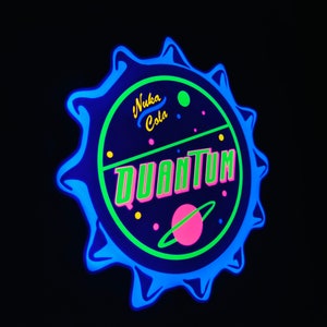 Fallout Inspired Nuka Cola Blue/purple Quantum LED Sign - Etsy