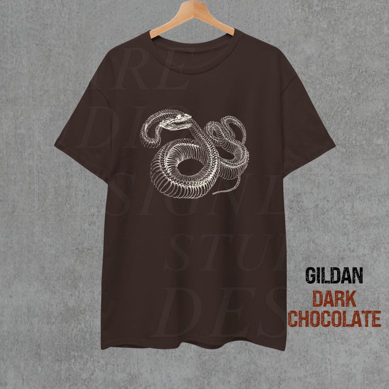 Vintage Snake Skeleton Distressed Graphic T-shirts Retro Old School 90s ...