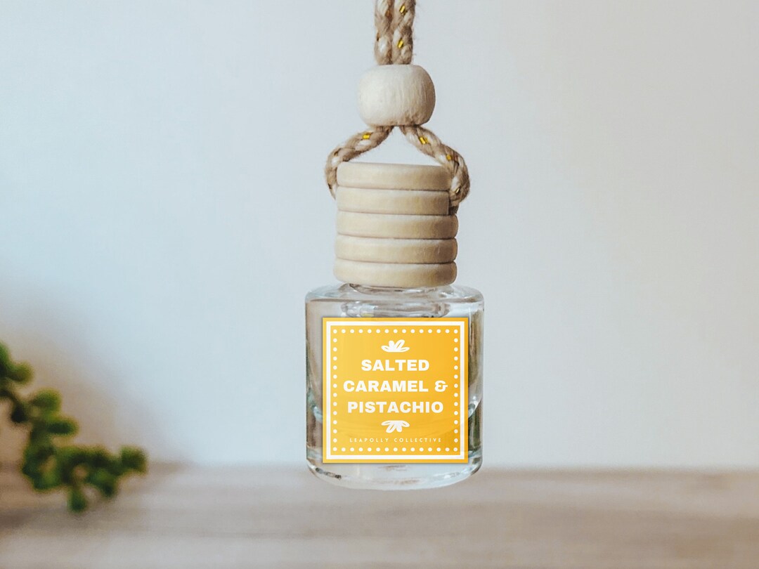 Salted Caramel & Pistachio Car Diffuser | Hanging Diffuser | Air Freshener | Car Accessories - Etsy
