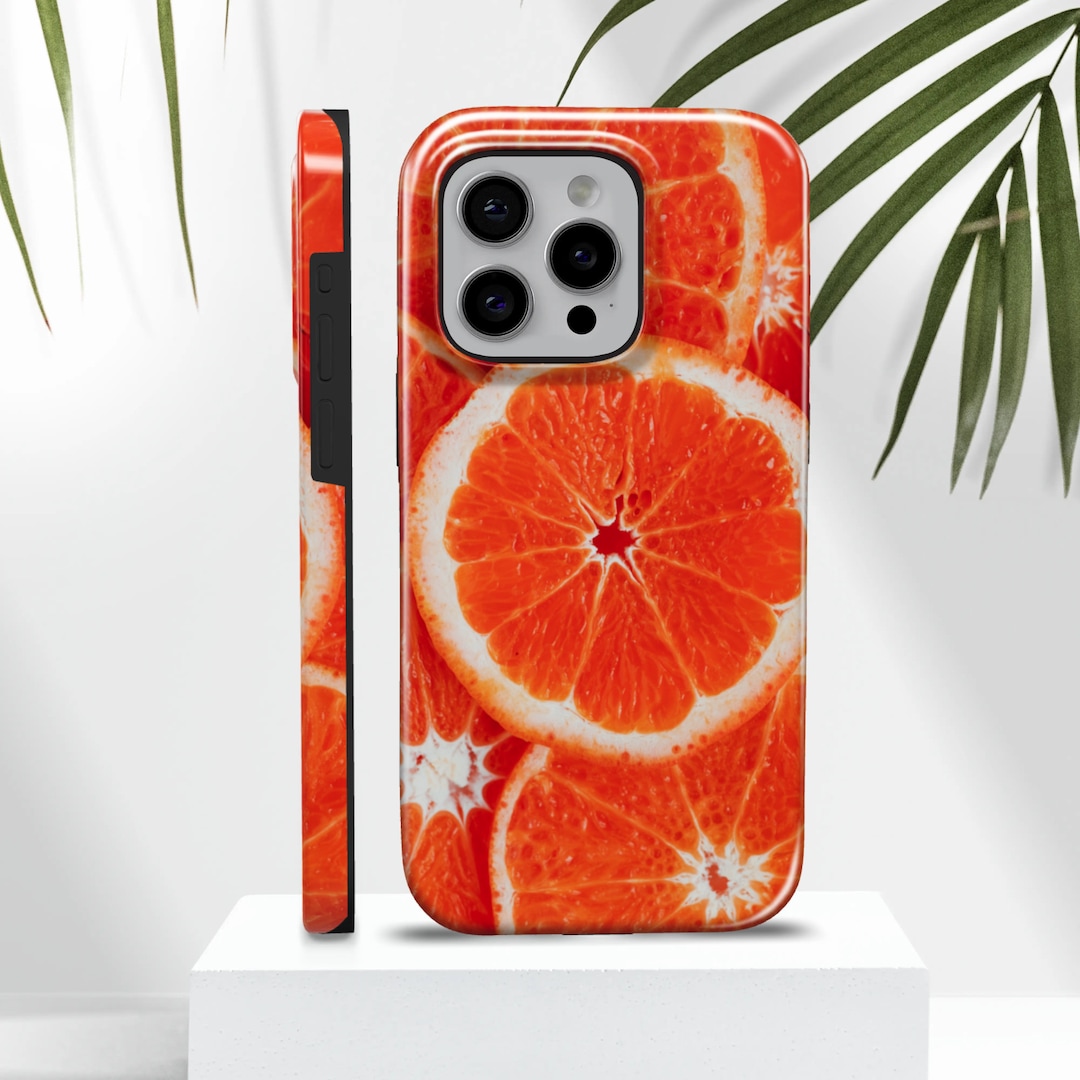 CITRUS Fruit Phone Case Lemon Cover for iPhone 16e, 15, 14, 13, Pixel ...