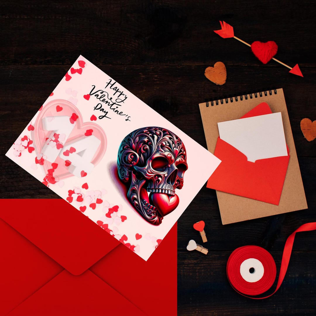 Printable Valentine's Day Card – Instant Download | Digital Love Card ...