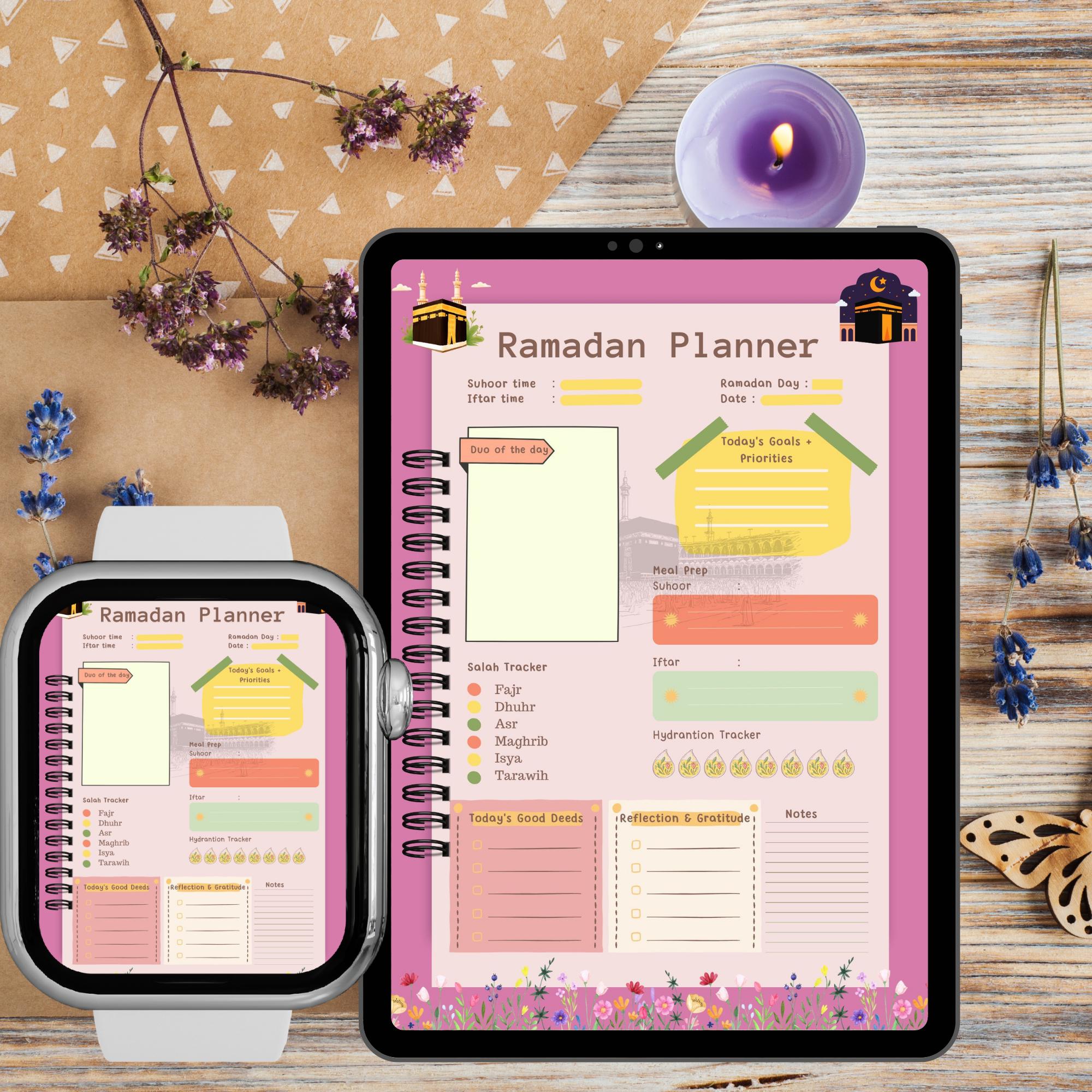Ramadan Planner | Printable Ramadan Journal | Islamic Ramadan Calendar ...