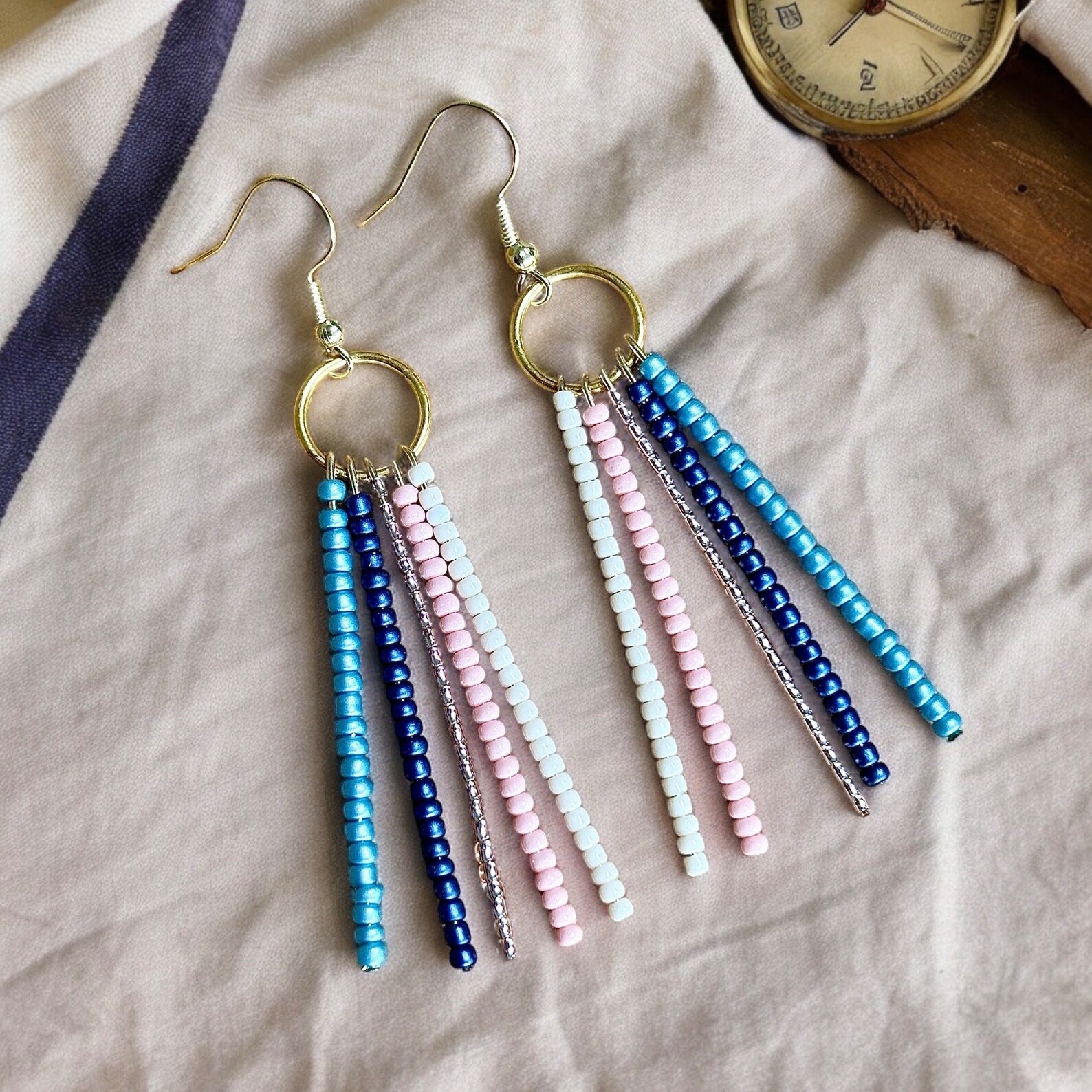 Beaded Earings - Etsy