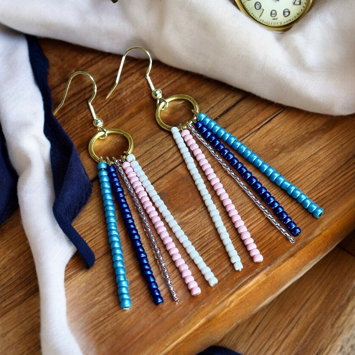 Beaded Earings - Etsy