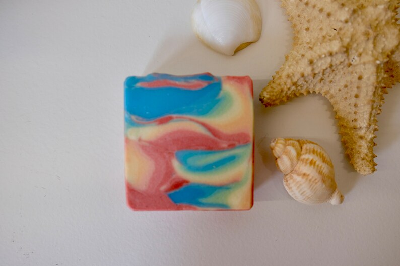 Coral Reef Soap Handmade Hydrating All Natural Artisan Nearly Naked ...