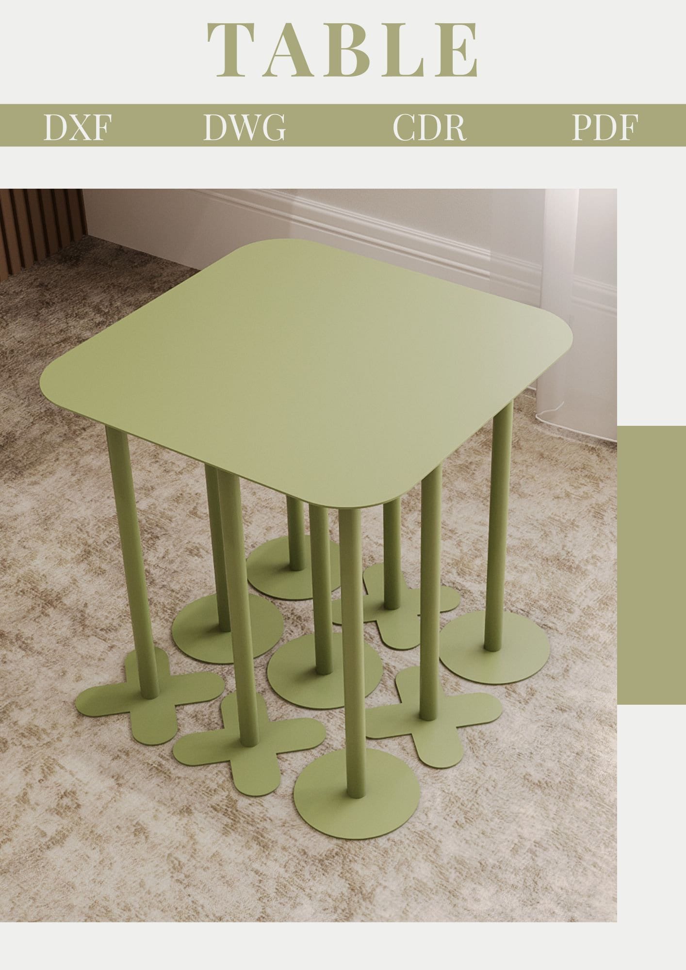 Table, Modern Table, Kid's Table, Toy, Child Table, Nursery Furniture ...