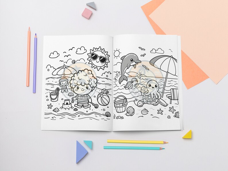 Summer Coloring Sheets - Summer, Summer Activities, Kids Coloring ...
