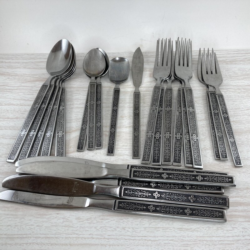Korean Silverware 1970s - Etsy