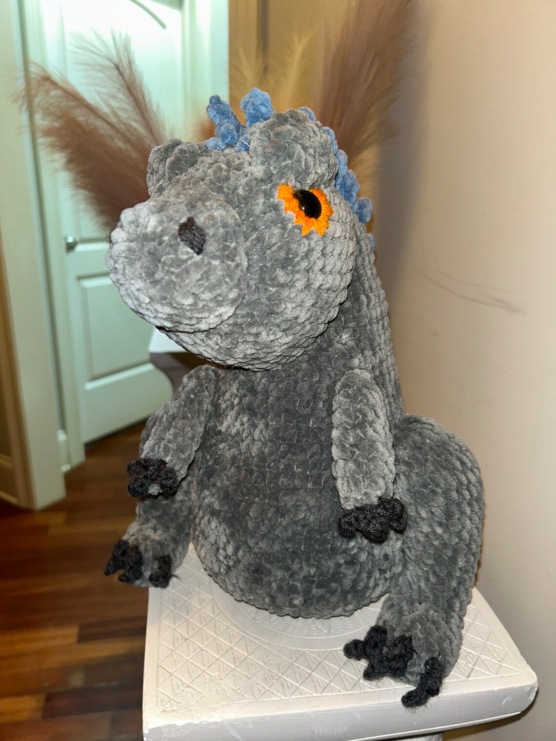 The World Ends, Godzilla Begins! - Crochet Godzilla - Etsy