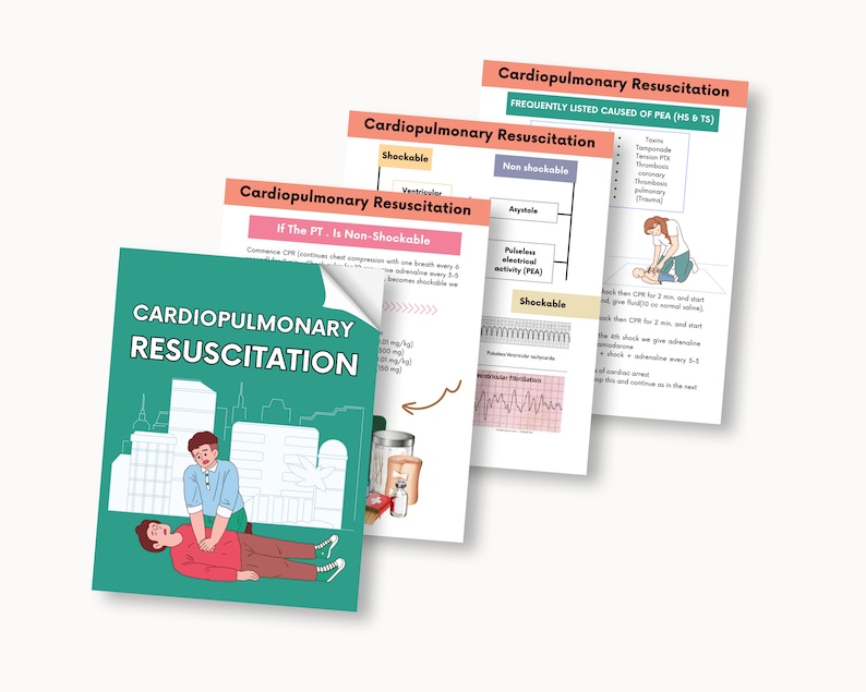 Cardiopulmonary Resuscitation Cardiology A&P Guide 13 Pages Nursing ...